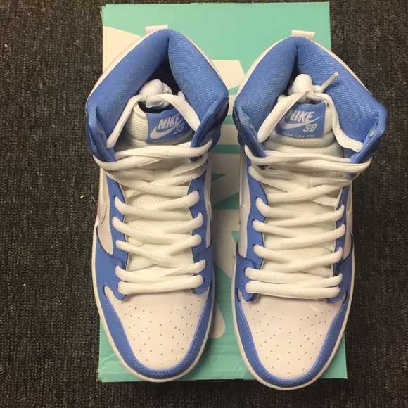 Nike | Shoes | Nike Sb Dunk Hi Unc | Poshmark